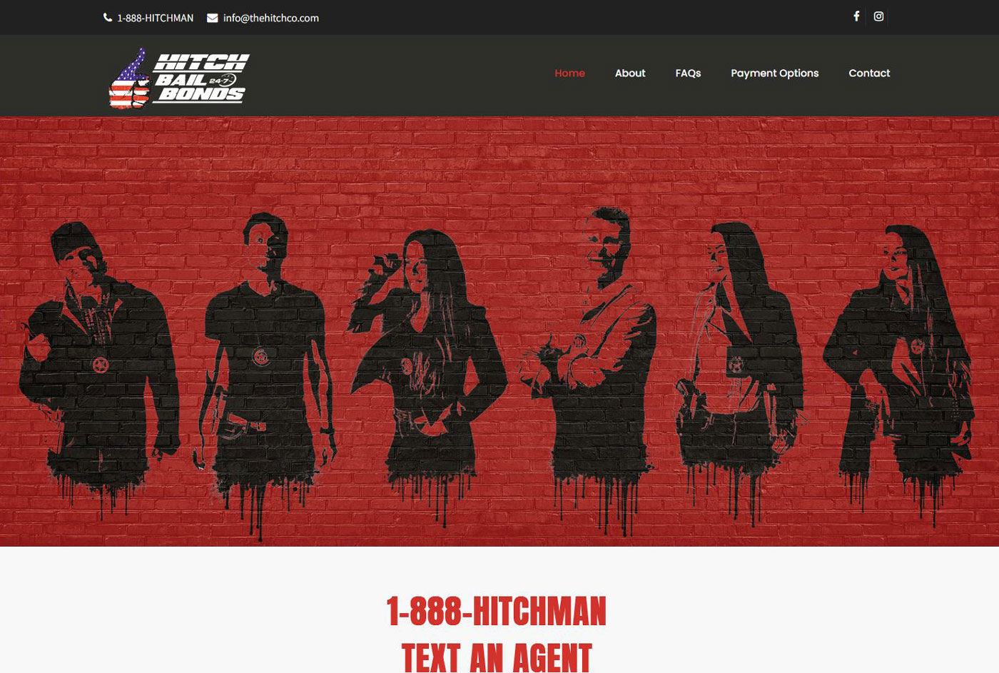 Hitchman Bail Bonds - Design by Cline - Mansfield, Ohio